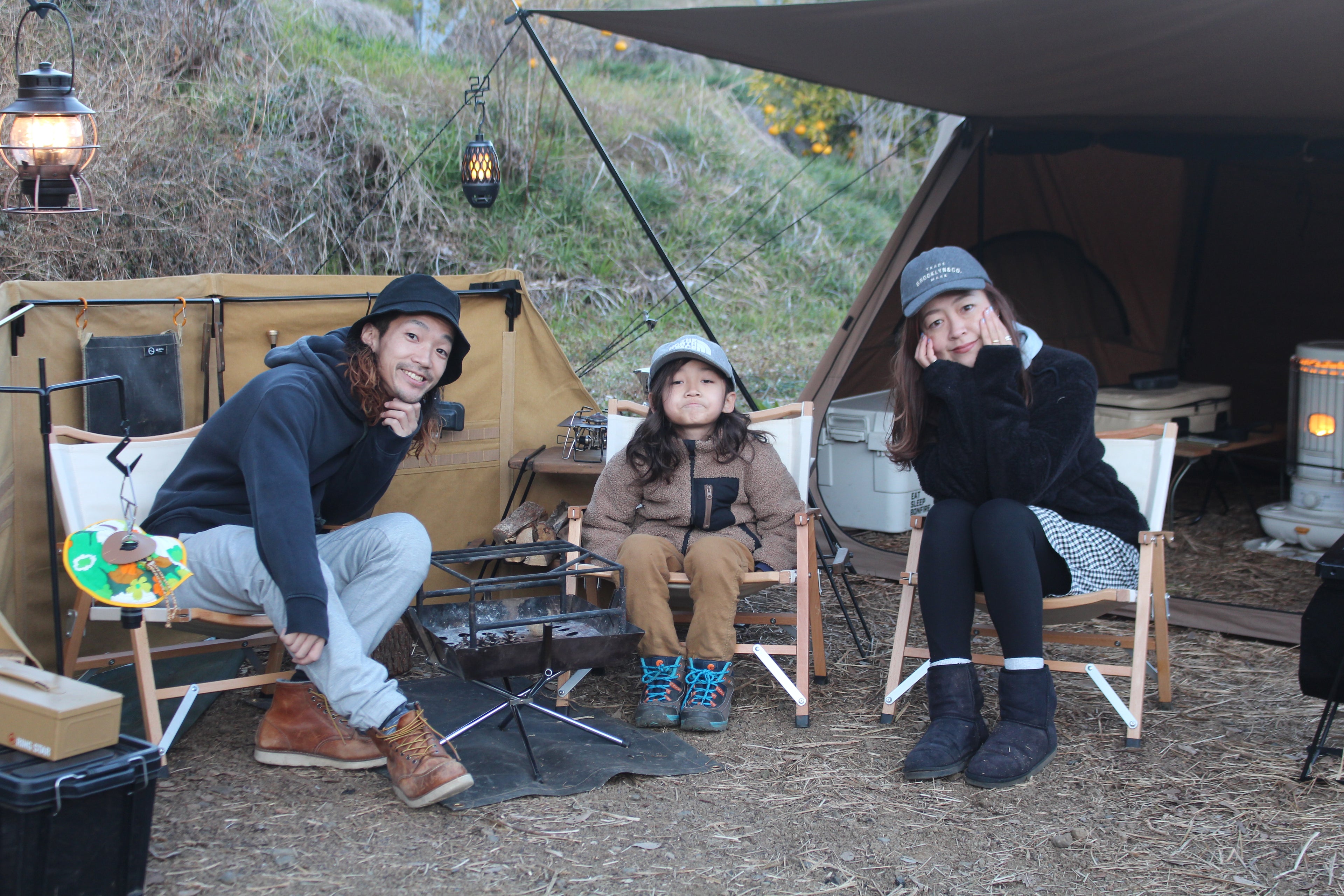 望月家の家族3人仲良しキャンプ – ZEN Camps